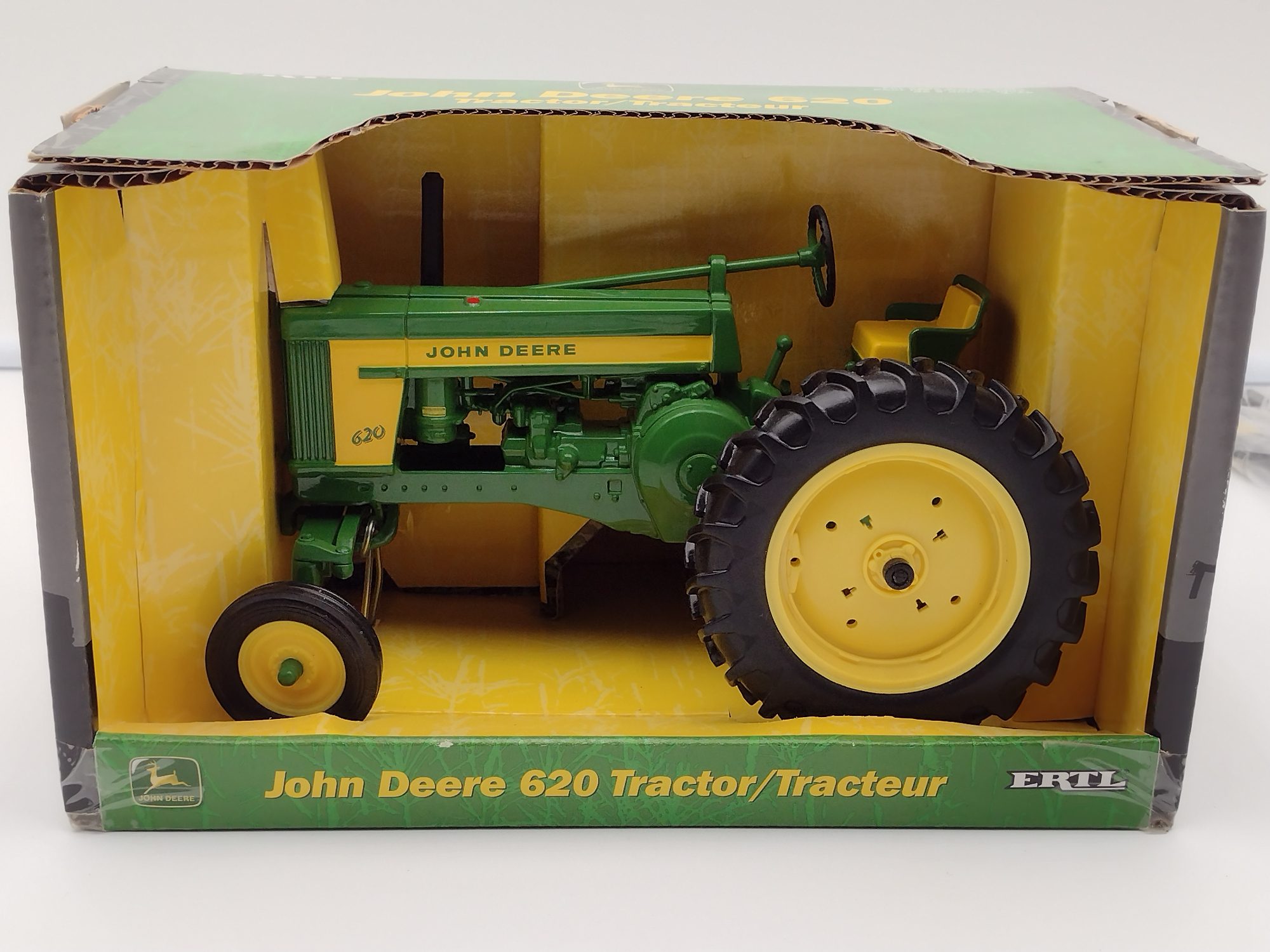 1/16 John Deere 620 Tractor, W/F - Madsen's Farm Toys