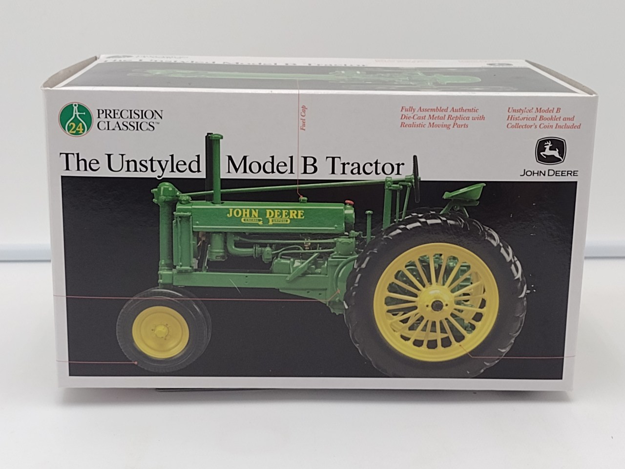 1/16 John Deere Unstyled Model B Tractor - Precision Classics #24 ...