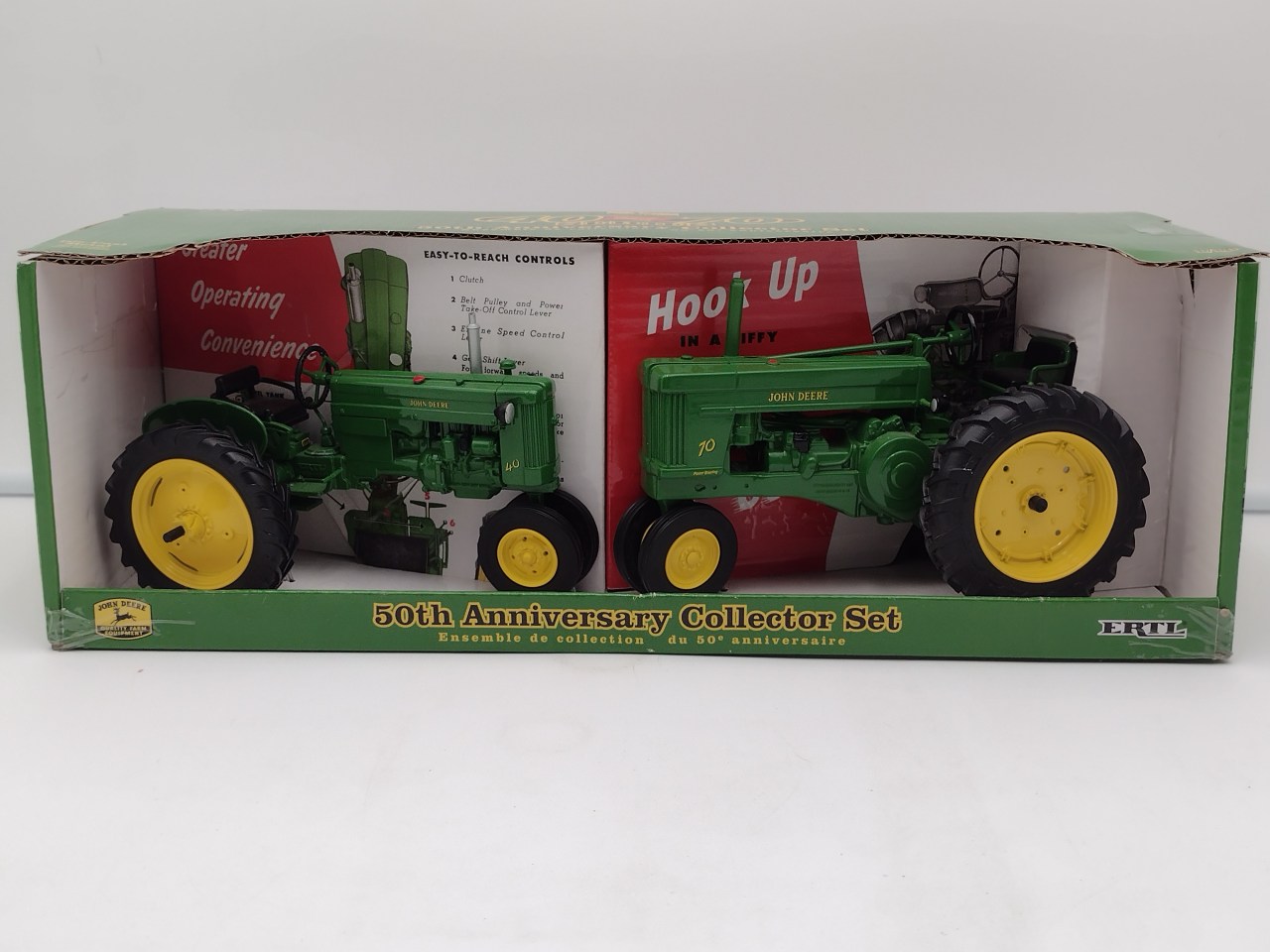 1/16 John Deere 40 and 70 Series Tractors - 50th Anniversary Set ...