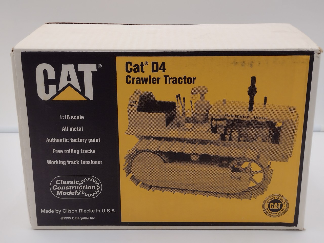1/16 CAT D4 Crawler Tractor with Blade By Gilson Riecke - Madsen's Farm ...