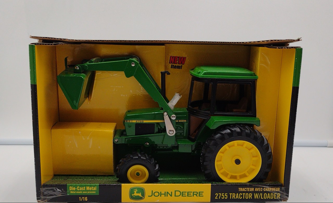1/16 John Deere 2755 MFWD Tractor with Loader - Madsen's Farm Toys