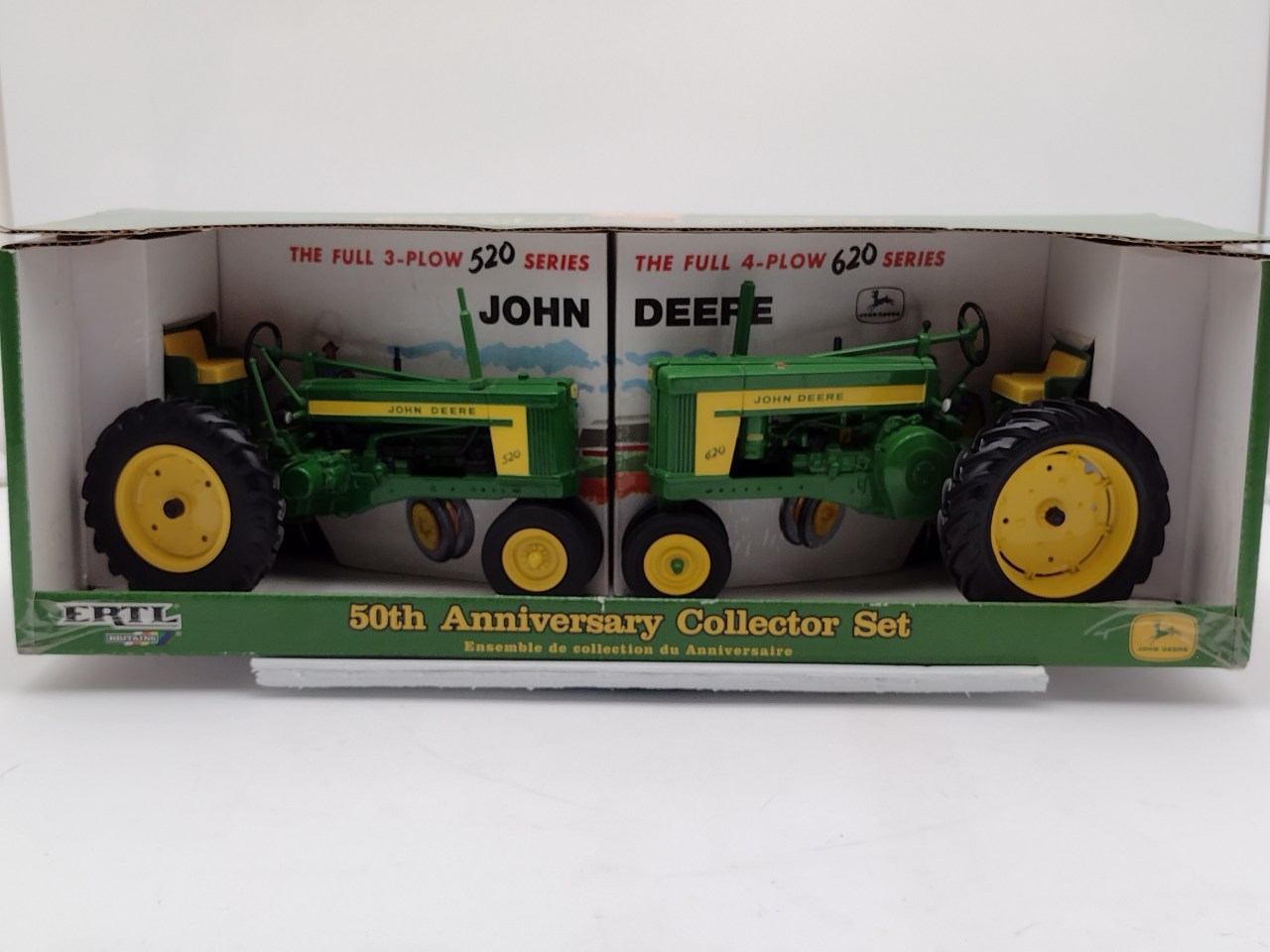 1/16 John Deere 520/620 Tractors 50th Anniversary Collector Set ...