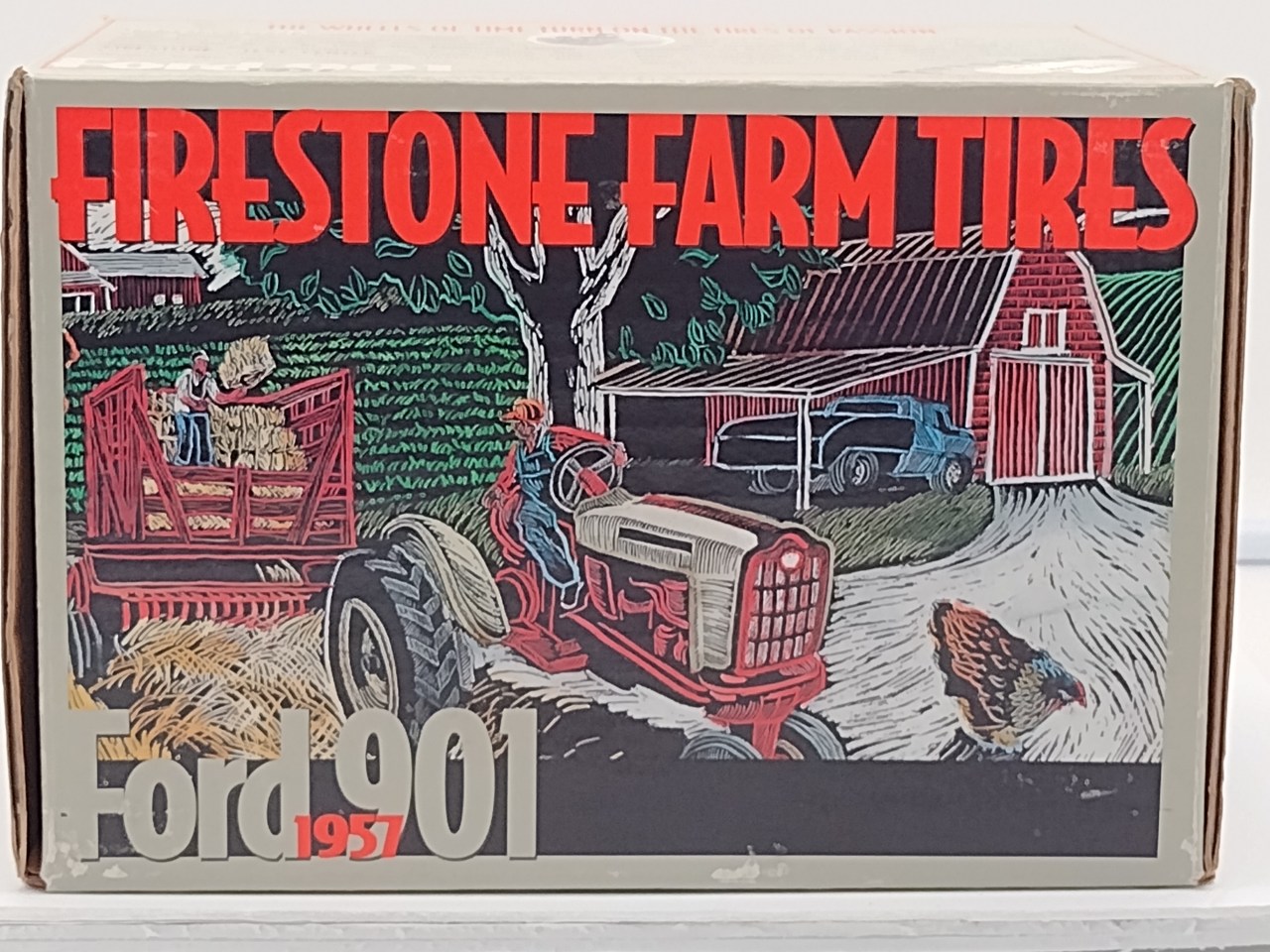 1/16 Ford 901 Tractor with Firestone Farm Tires - Madsen's Farm Toys