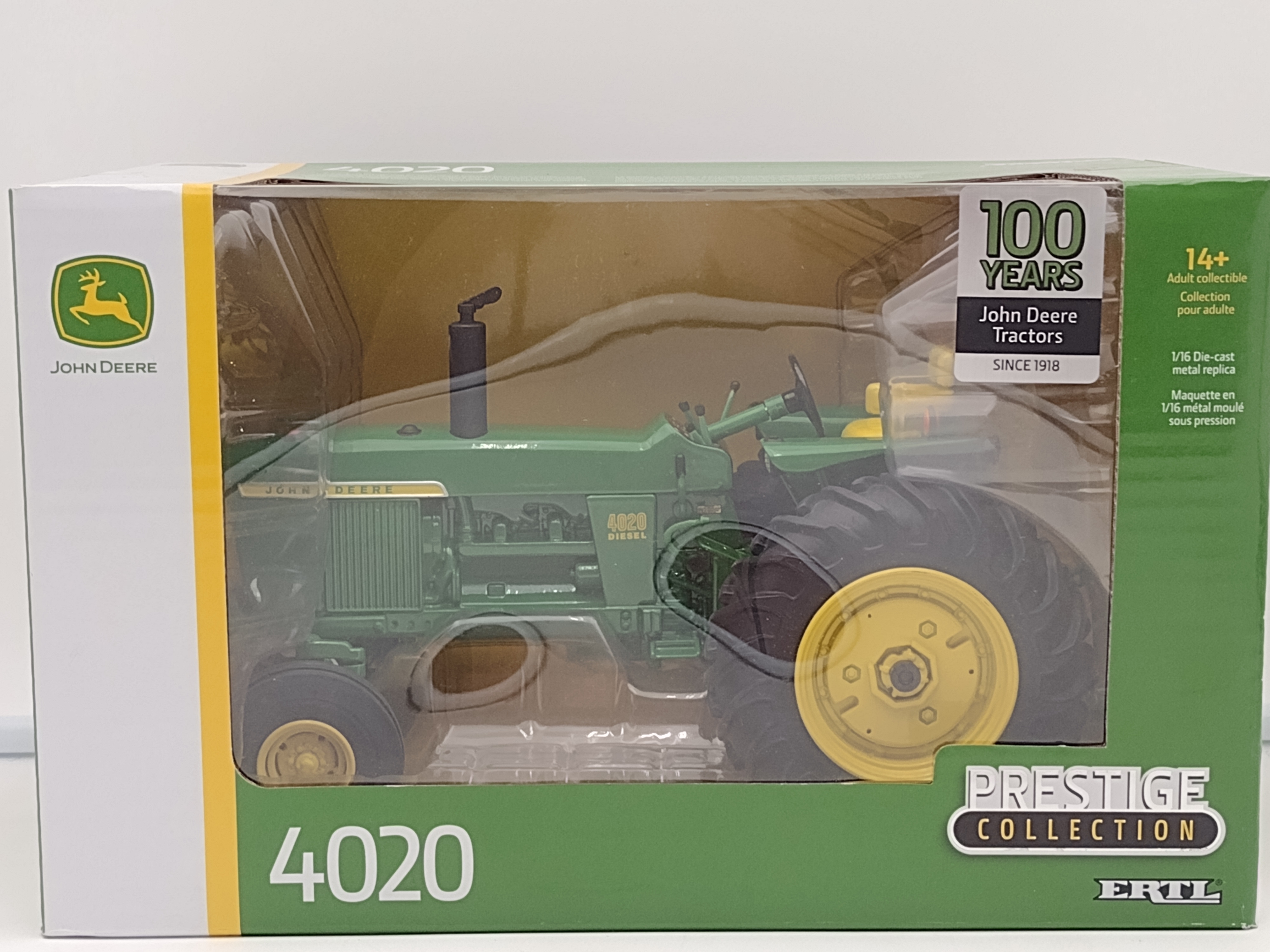 1/16 John Deere 4020 Tractor Prestige Collection - Madsen's Farm Toys